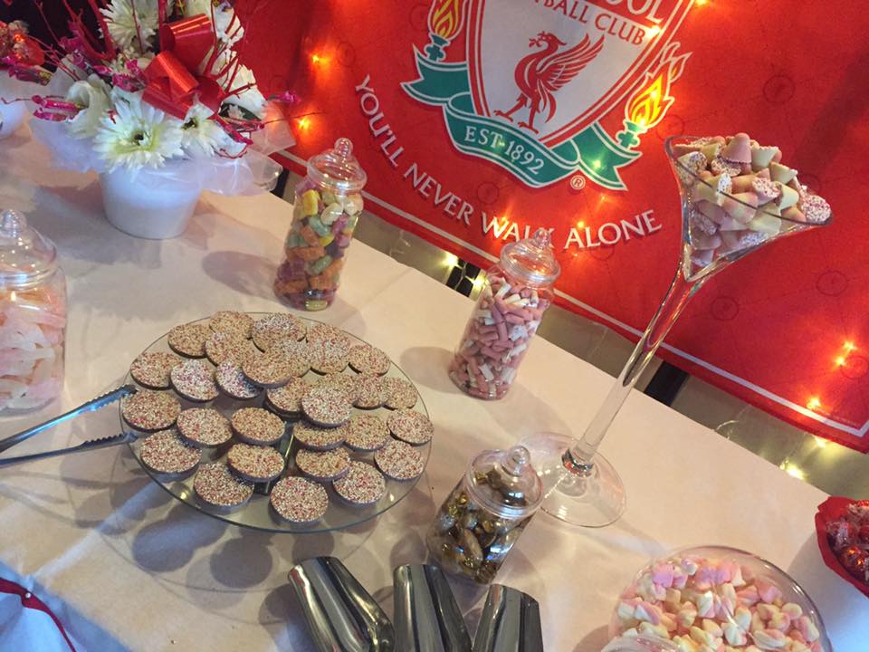 Liverpool FC Sweet Display Buffet